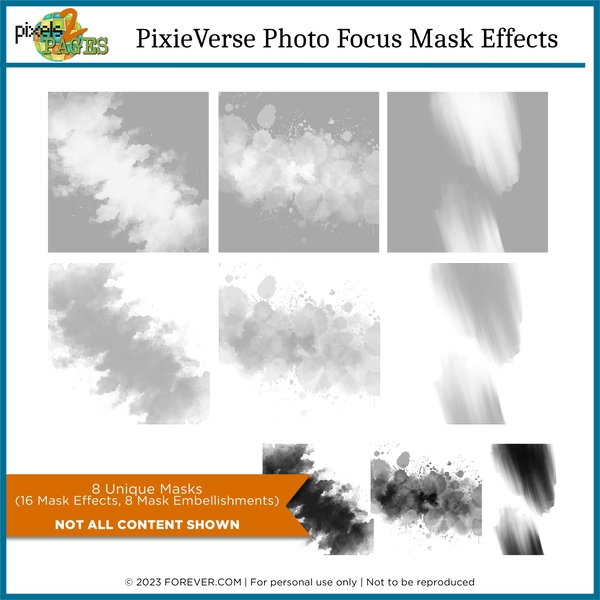 PixieVerse Photo Focus Mask Effects | Digital Art