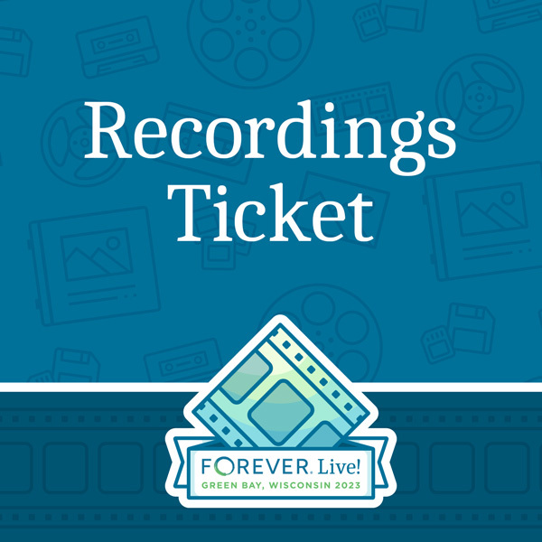 2023 FOREVER Live! Event Recordings Only Ticket | Event