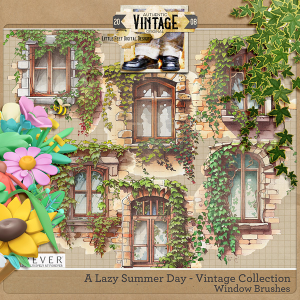 A Lazy Summer Day Bundle - LFDD Vintage Collection | Digital Art