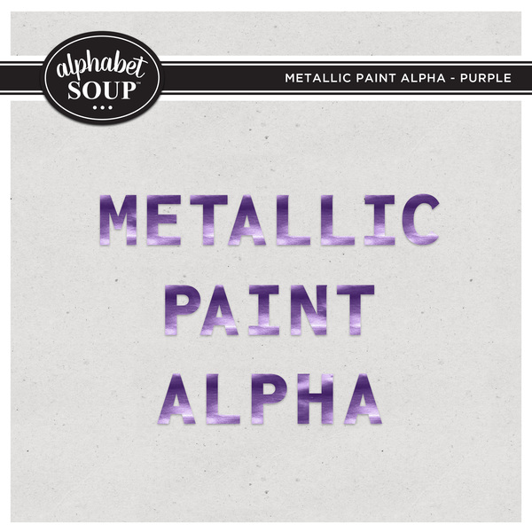 Metallic Paint Alpha Bundle | Digital Art
