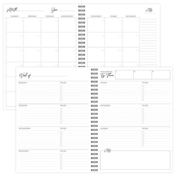 Hardbound Planner | Print