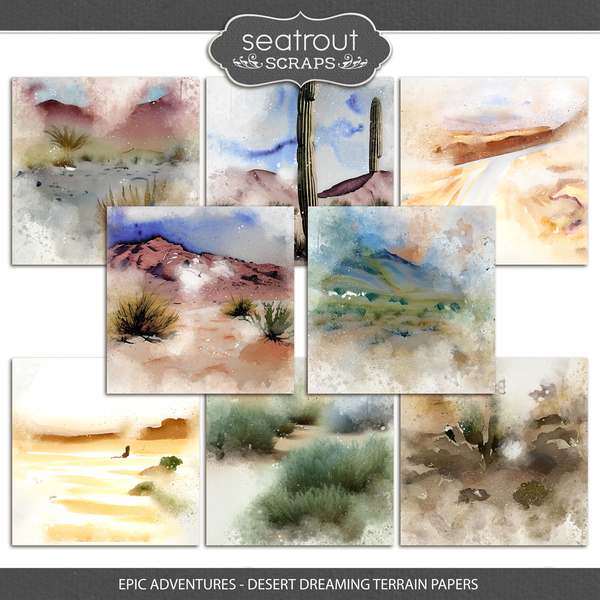Epic Adventures - Desert Dreaming Bundle | Digital Art