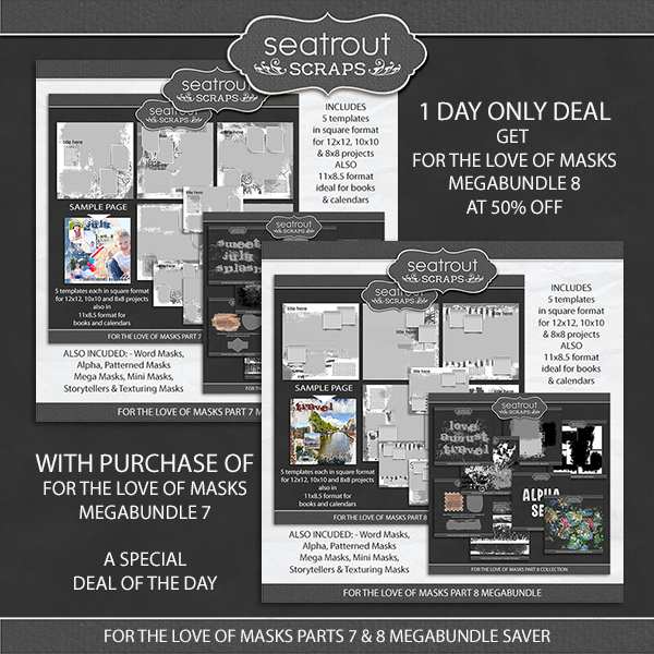 For the Love of Masks Parts 7 & 8 Megabundle Saver | Digital Art