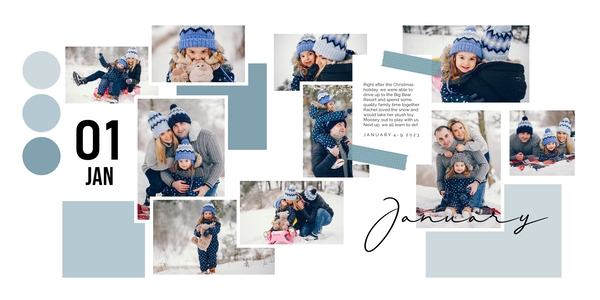 Modern Collage Yearbook SLF | Digital Art