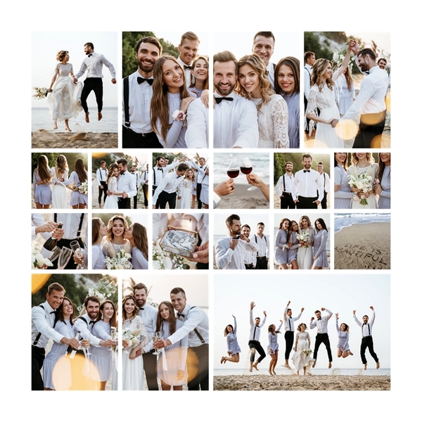 Classic Collage 19 Photos | Digital Art