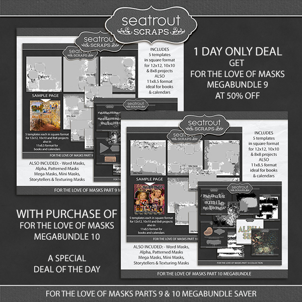 For the Love of Masks Parts 9 &10 Megabundle Saver | Digital Art