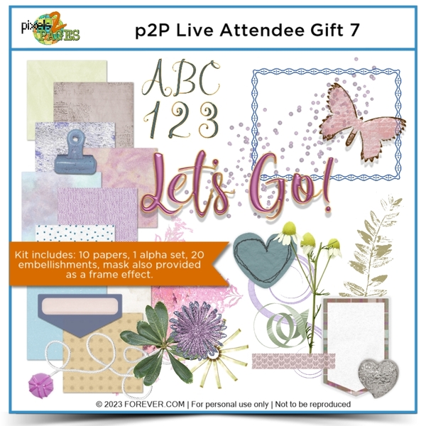 p2P Live Attendee Gift 7 | Digital Art