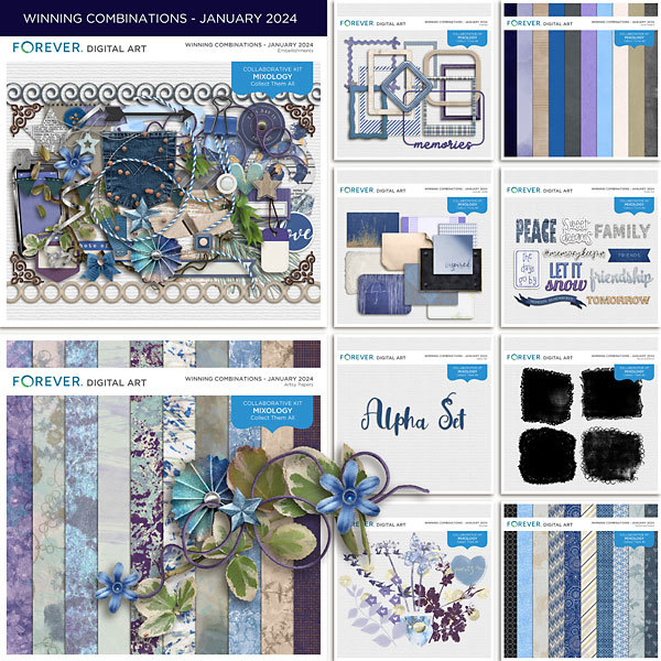 Winning Combinations January 2024 | Digital Art