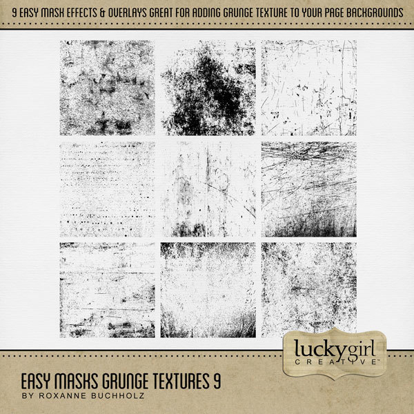 Easy Masks Grunge Textures 6 - 10 | Digital Art