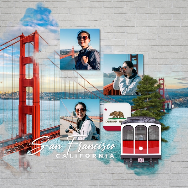California Overlays Bundle | Digital Art