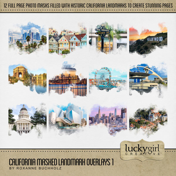 California Overlays Bundle | Digital Art
