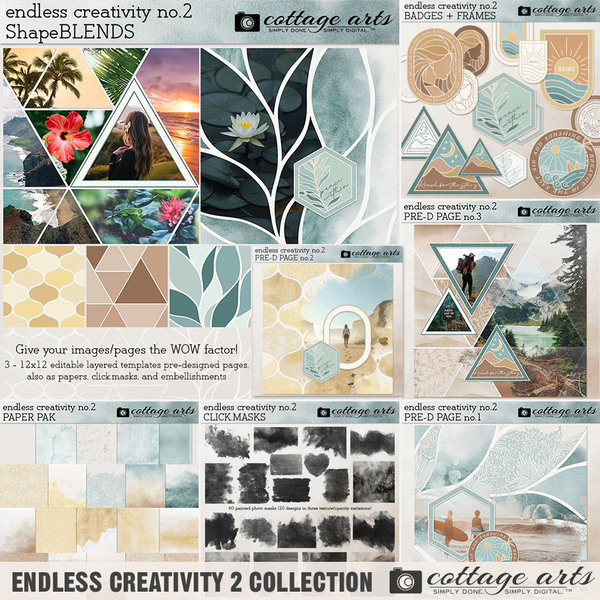 Endless Creativity 2 Collection | Digital Art
