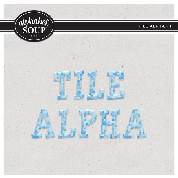 Tile Alpha Bundle | Digital Art