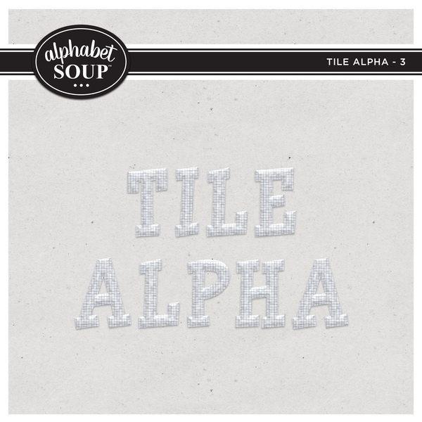 Tile Alpha Bundle | Digital Art