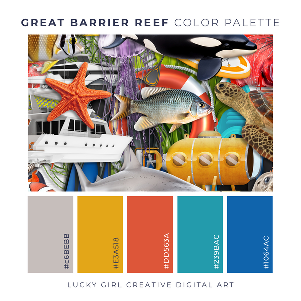 Great Barrier Reef Mega Bundle | Digital Art