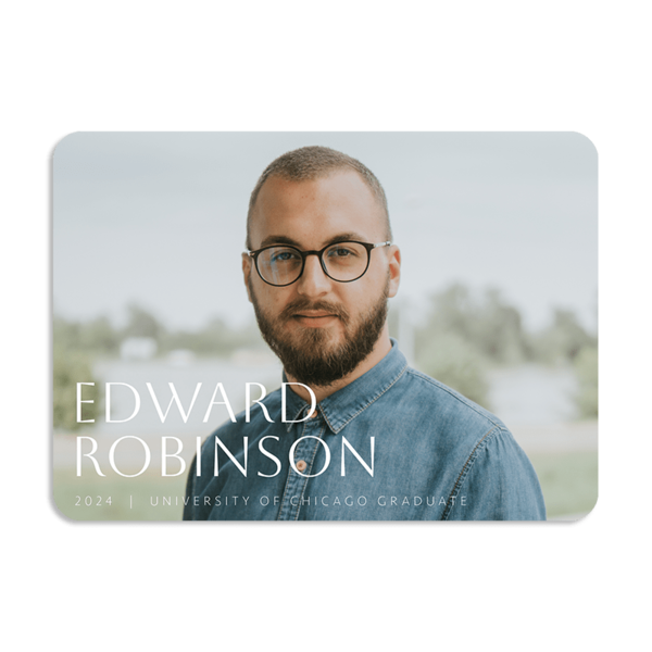 Edward Graduation | Photo Card | FOREVER.com