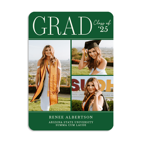 Modern Gallery Graduation | Photo Card | FOREVER.com