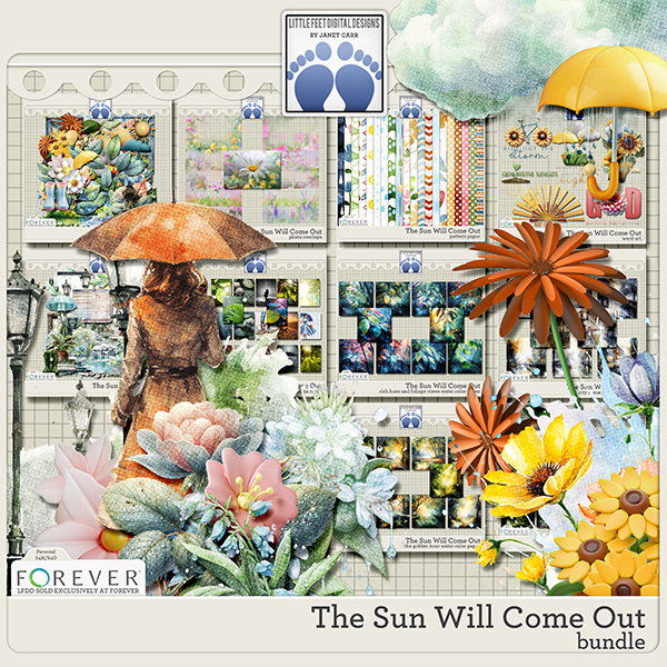 The Sun Will Come Out Big Jumbo Bundle | Digital Art