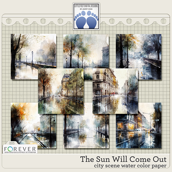 The Sun Will Come Out Big Jumbo Bundle | Digital Art