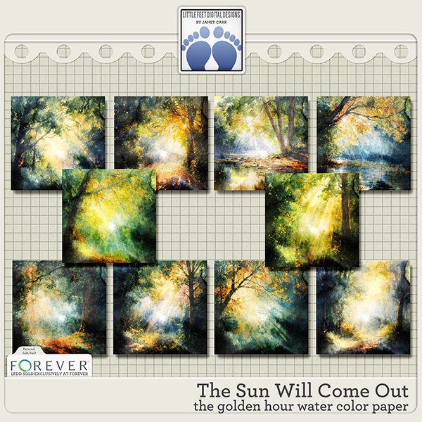 The Sun Will Come Out Big Jumbo Bundle | Digital Art