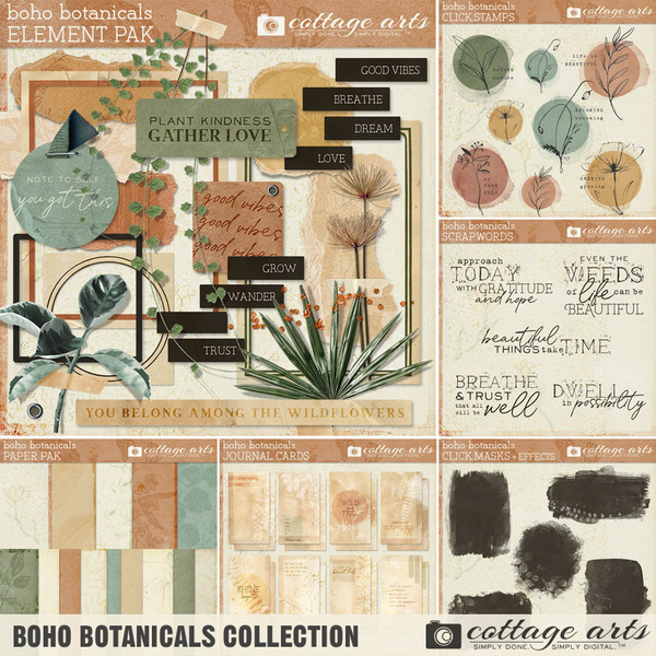 Boho Botanicals Mega-Bundle | Digital Art