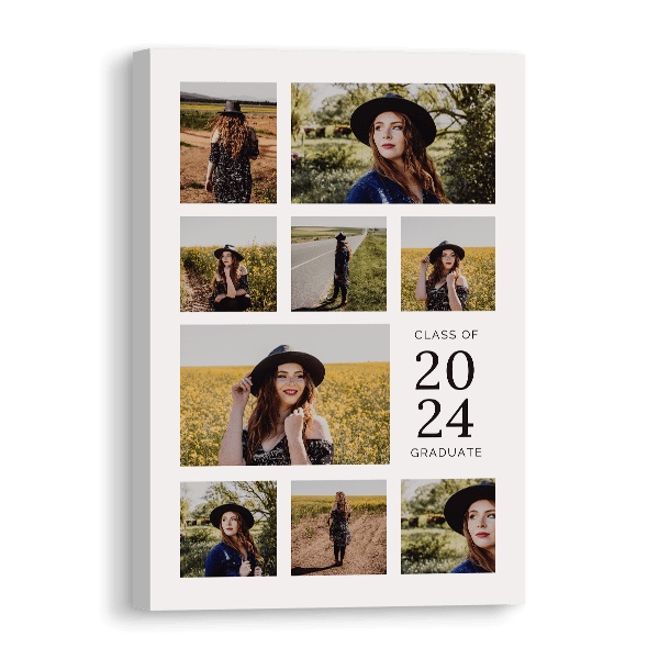 Graduate Photo Grid Canvas | Canvas Print | FOREVER.com
