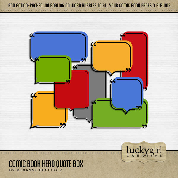 Comic Book Hero Add-On Bundle | Digital Art