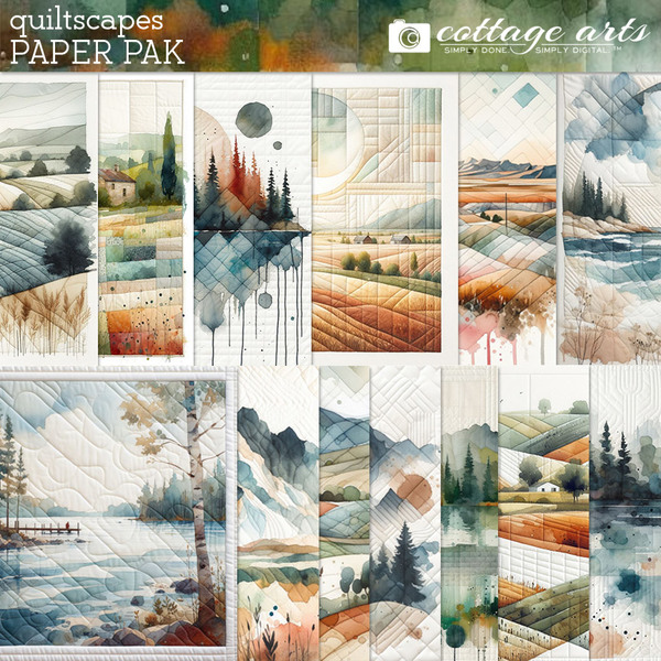 QuiltScapes Collection | Digital Art