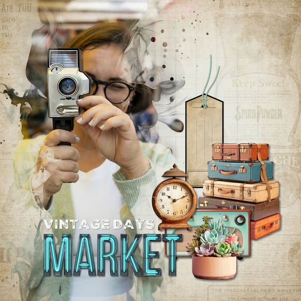 Flea Market Kit | Digital Art