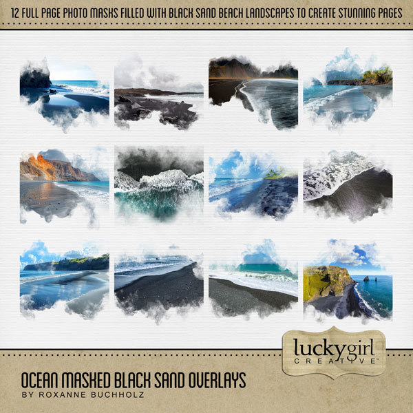 Ocean Masked Overlays Bundle | Digital Art