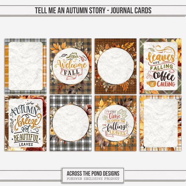 Tell Me An Autumn Story - BUNDLE | Digital Art