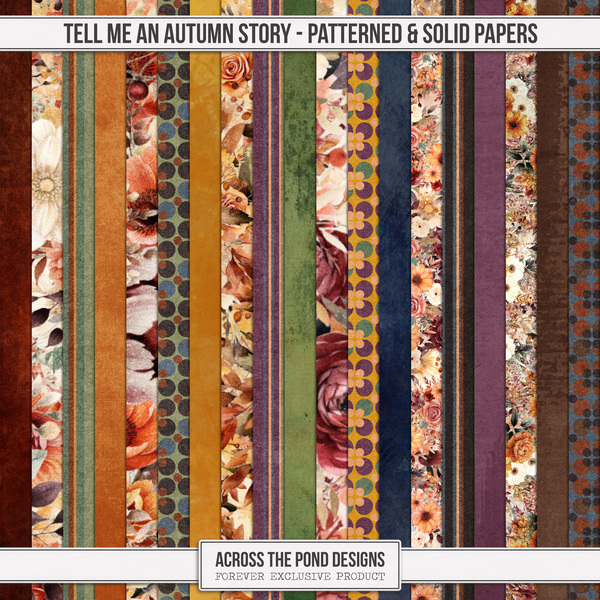 Tell Me An Autumn Story - BUNDLE | Digital Art