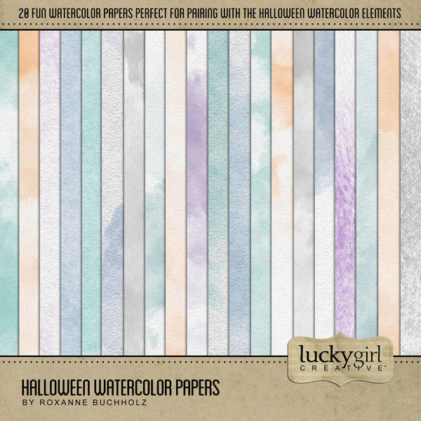 Halloween Watercolor Bundle | Digital Art