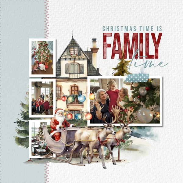 Christmas Watercolor Bundle | Digital Art