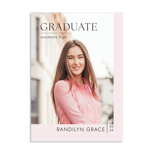 Classic Portrait Graduation | Photo Card | FOREVER.com