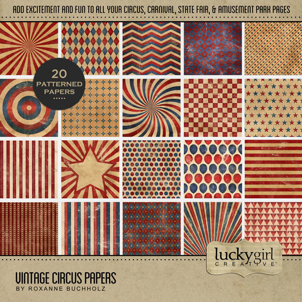 Vintage Circus Bundle | Digital Art