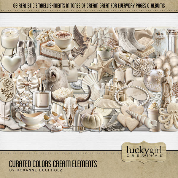 Curated Colors Cream Bundle | Digital Art