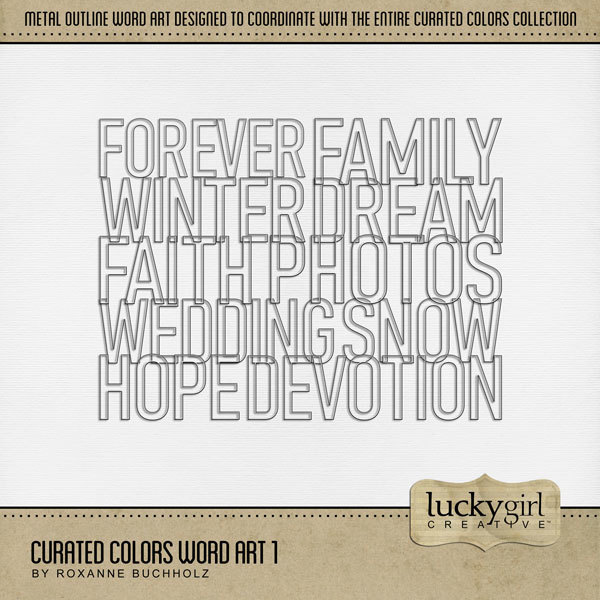 Curated Colors White Bundle | Digital Art