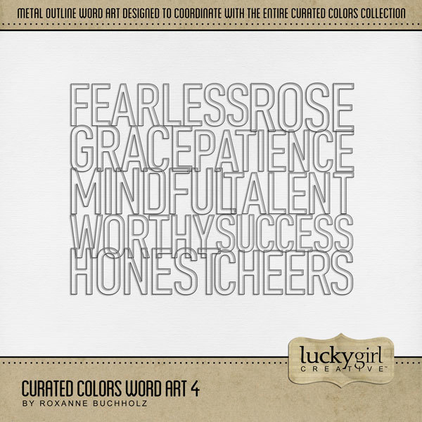 Curated Colors Rose Gold Bundle | Digital Art