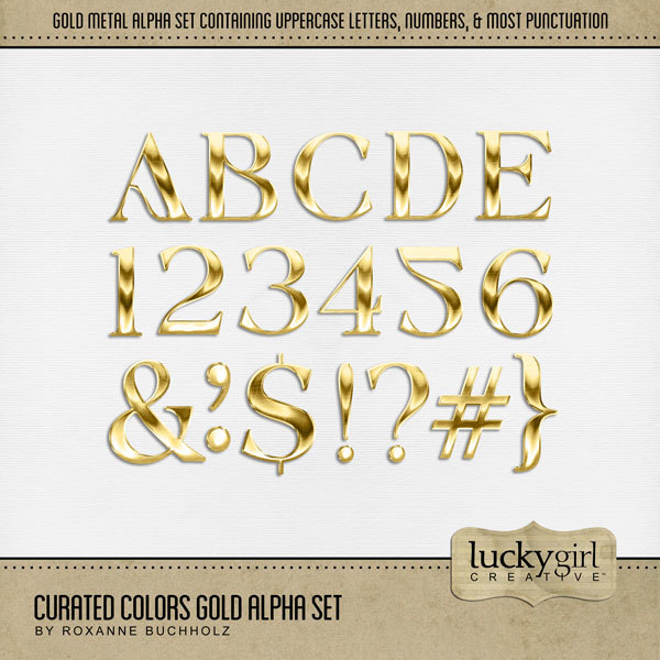 Curated Colors Gold Bundle | Digital Art