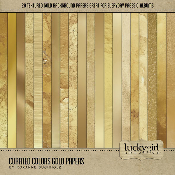 Curated Colors Gold Bundle | Digital Art