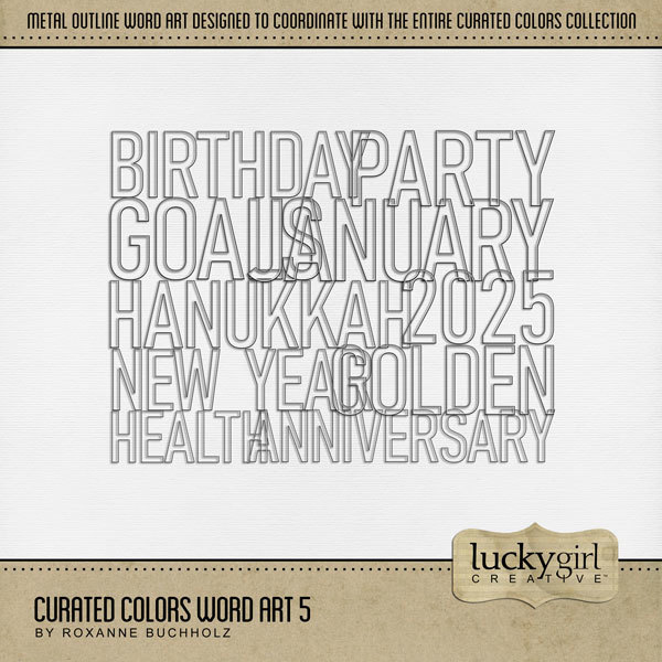 Curated Colors Gold Bundle | Digital Art