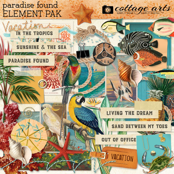 Paradise Found Collection | Digital Art