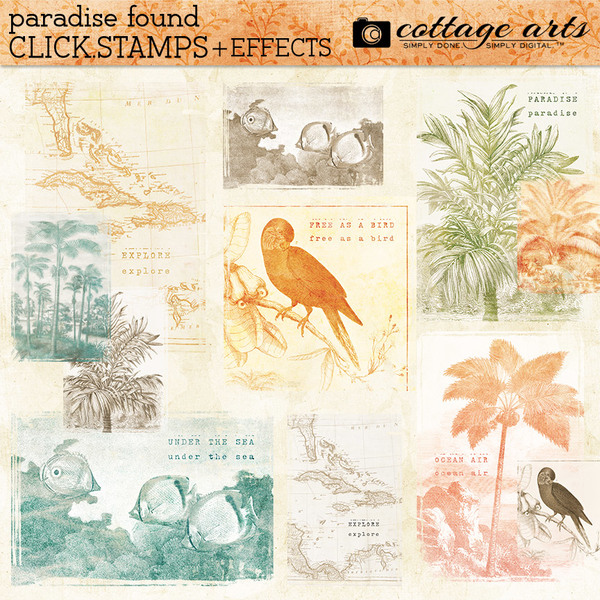 Paradise Found Collection | Digital Art
