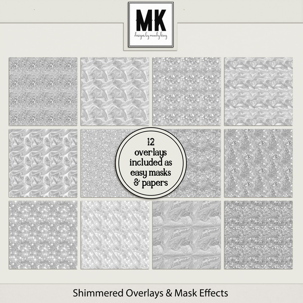 Shimmered Overlays & Mask Effects | Digital Art