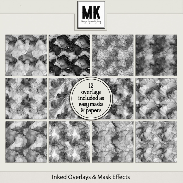 Inked Overlays & Mask Effects | Digital Art