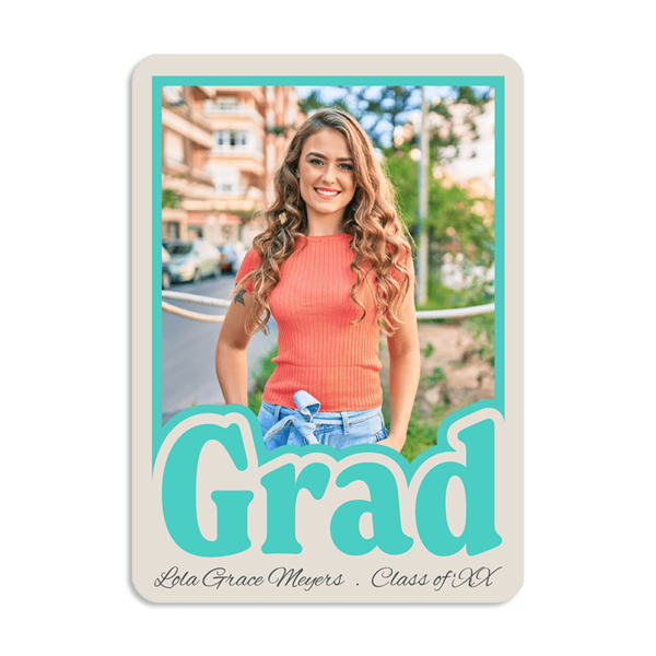 Retro Radiance Graduation | Photo Card | FOREVER.com