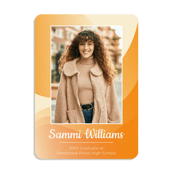 Textured Layers Graduation | Photo Card | FOREVER.com