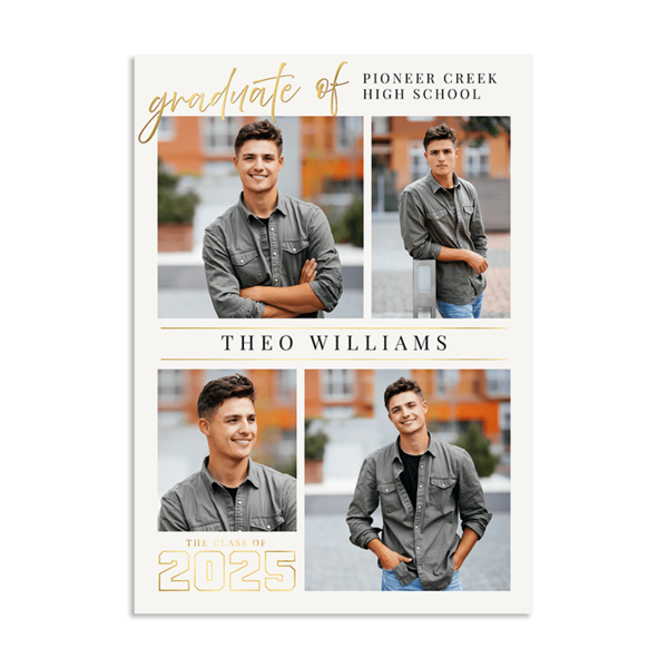 Timeless Achievement Graduation | Photo Card | FOREVER.com