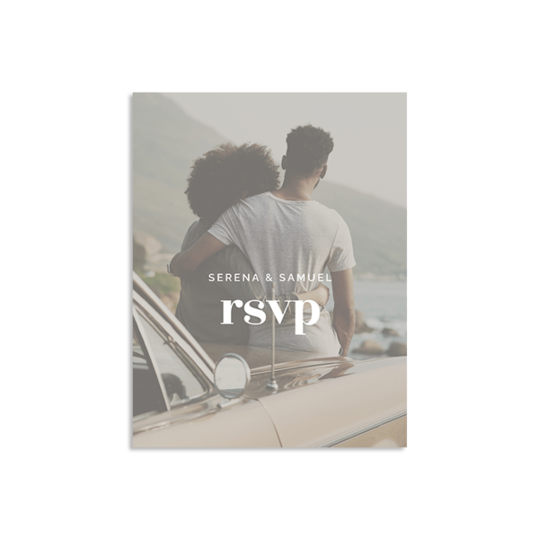 Soft Focus RSVP | Photo Card | FOREVER.com